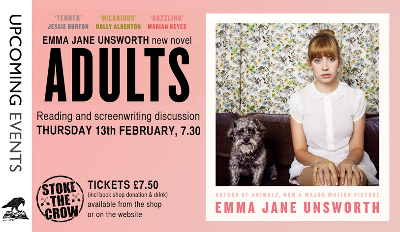 Emma Jane Unsworth reading and discussing her new novel Adults. - The ...