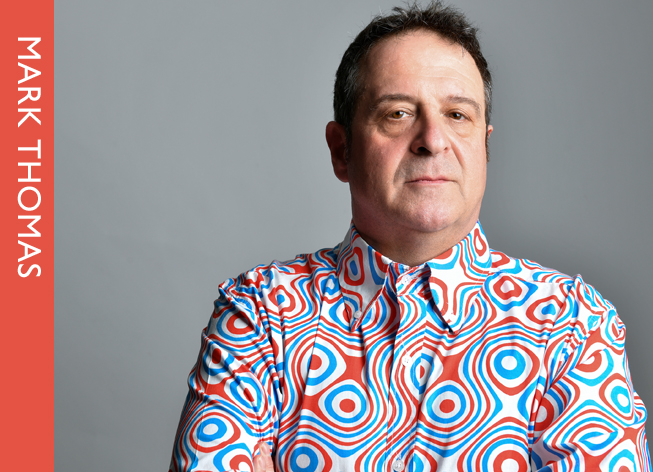 50 Things About Us - with Mark Thomas - The Bookseller Crow