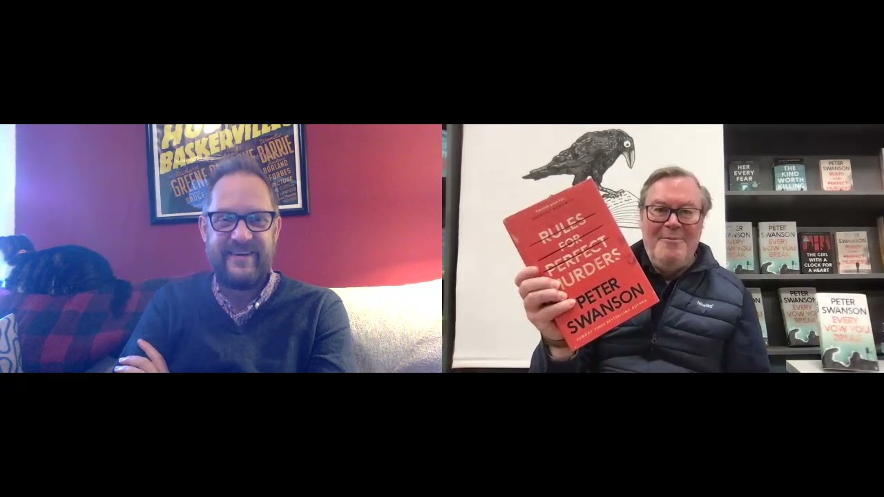 Peter Swanson // Bookseller Crow Bookshop, Crystal Palace South London